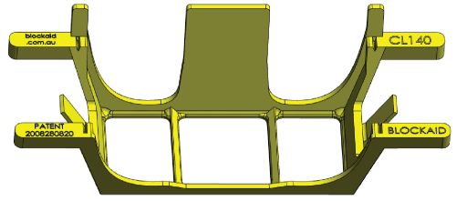 Blockaid – bar chair for block work